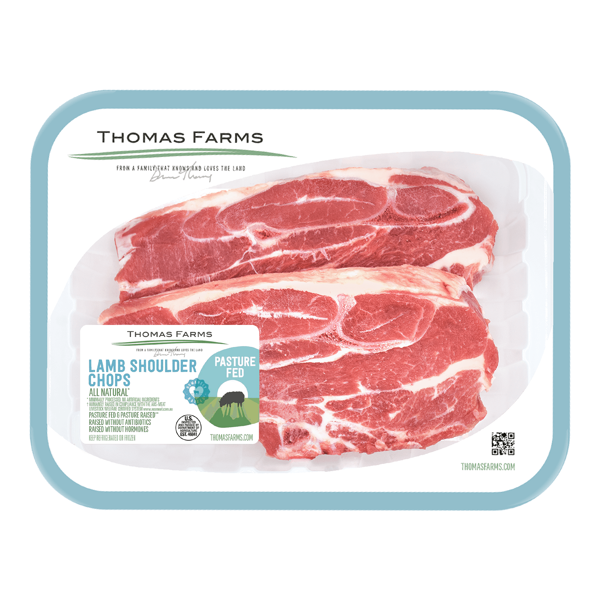 Lamb Shoulder Chops Thomas Farms Lamb Shoulder Chops Thomas Farms