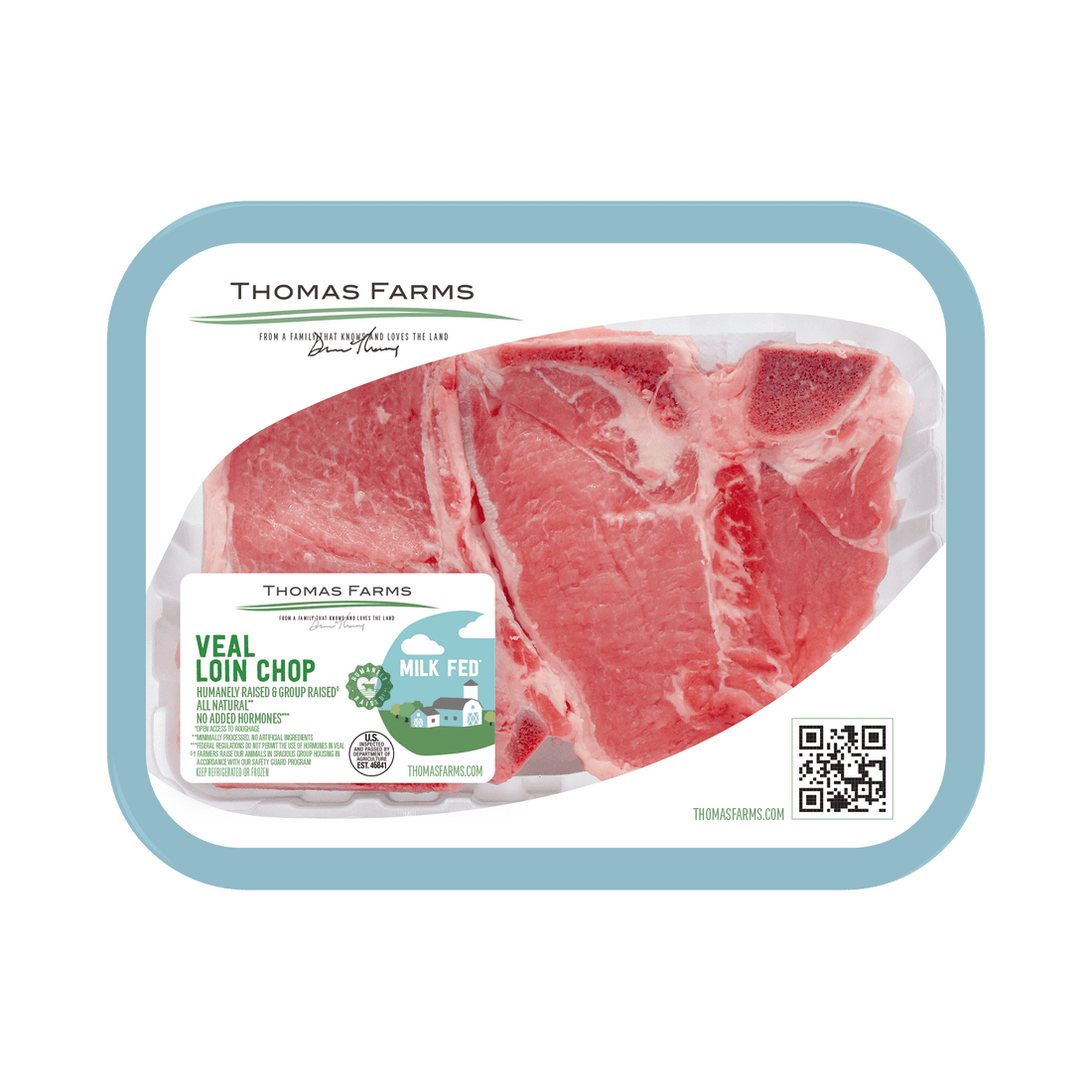 Veal Loin Chop – Thomas Farms